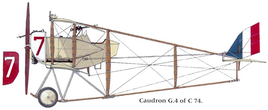 Caudron G4 "Butterfly" C74 1916