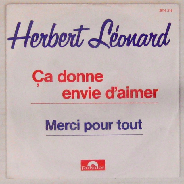 Album Ca donne envie d aimer de Herbert Leonard sur CDandLP