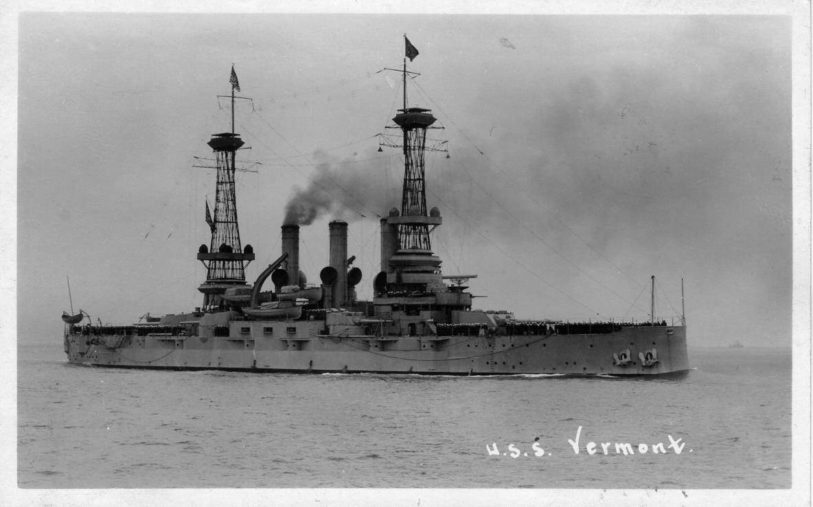 Cuirassé américain USS Vermont au 700e (Niko Models + Scratch)