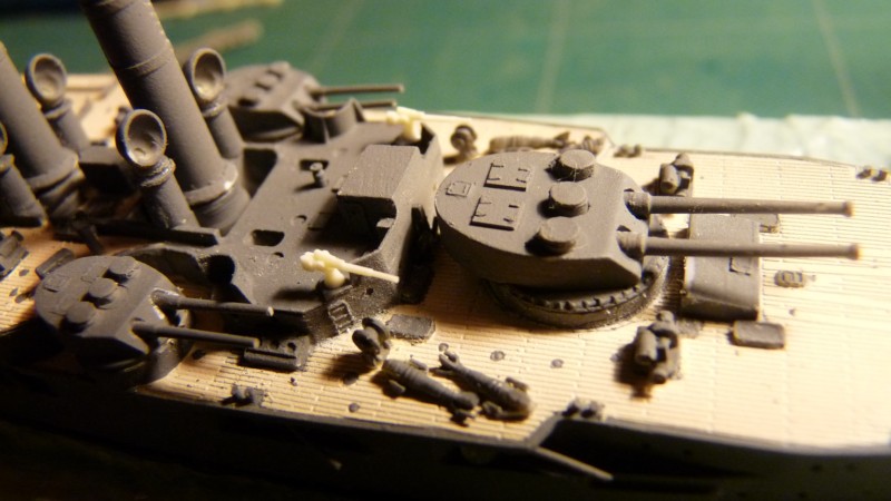 USS Vermont BB-20 (état de 1909) au 1/700e de Niko Models - Page 2