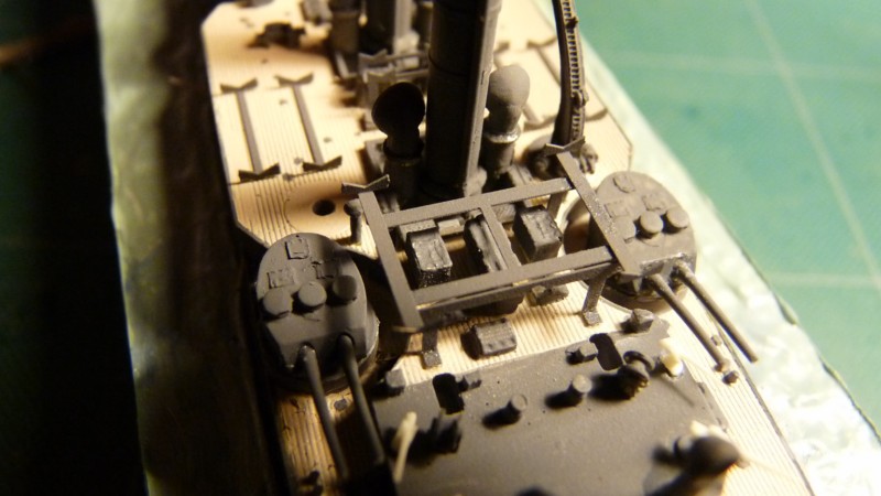 USS Vermont BB-20 (état de 1909) au 1/700e de Niko Models - Page 2