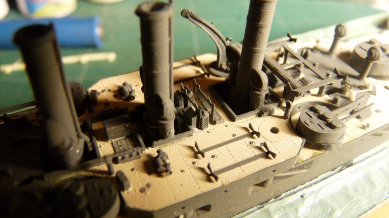 USS Vermont BB-20 (état de 1909) au 1/700e de Niko Models - Page 2