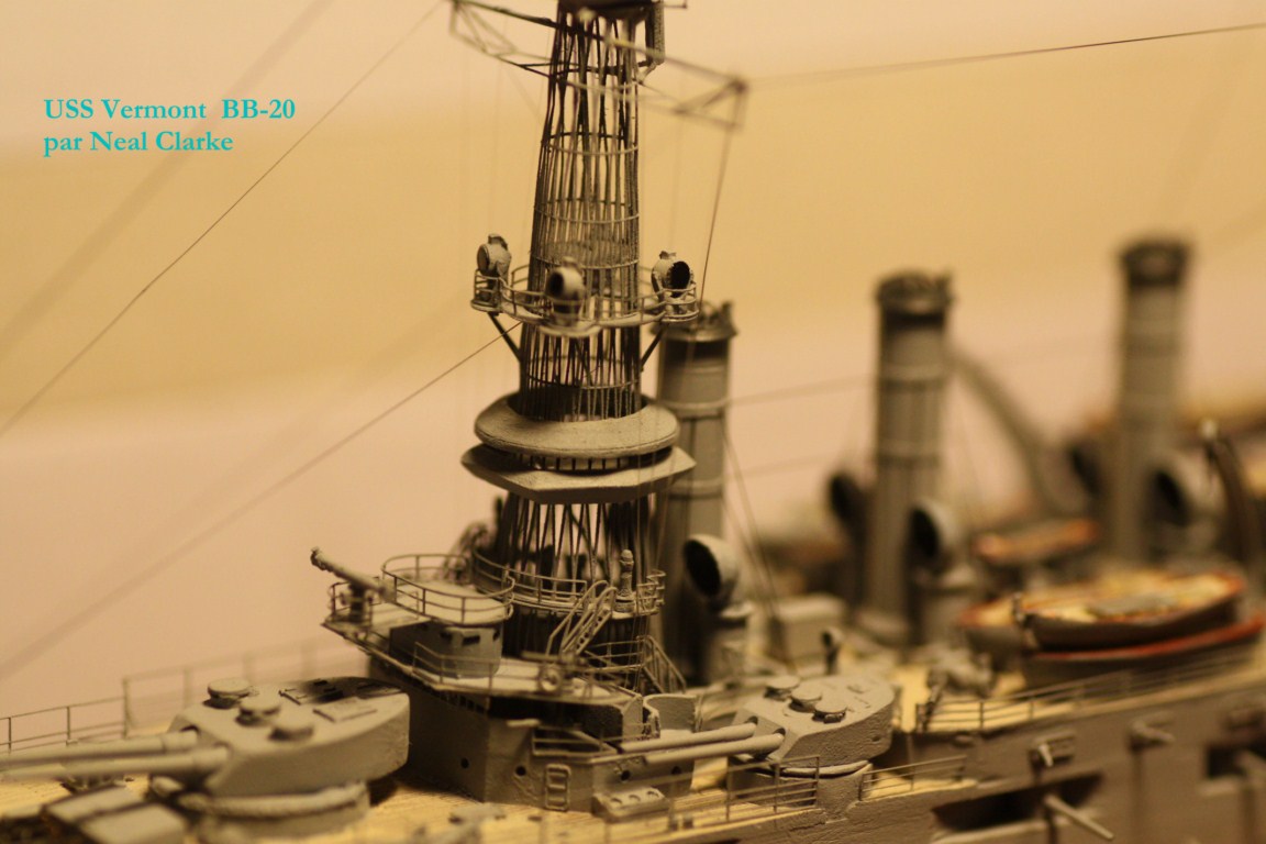 USS Vermont BB-20 (état de 1909) au 1/700e de Niko Models - Page 2