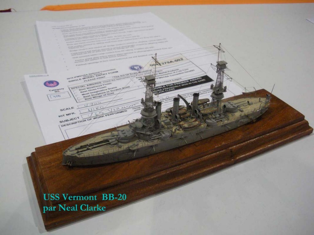 USS Vermont BB-20 (état de 1909) au 1/700e de Niko Models - Page 2
