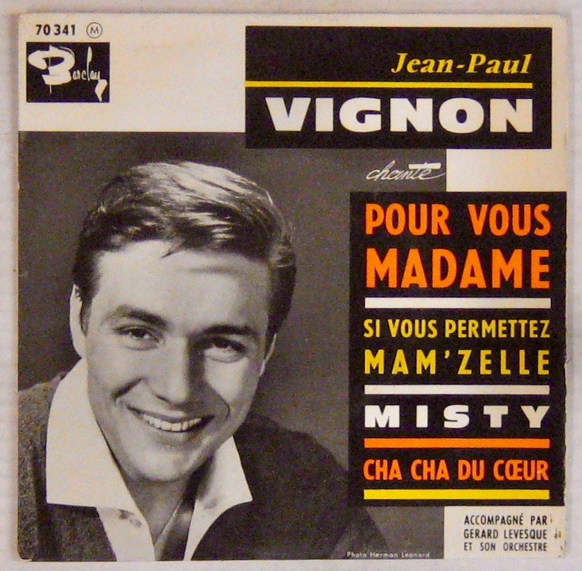 Jean-Paul Vignon vinyl, 62 LP records & CD found on CDandLP