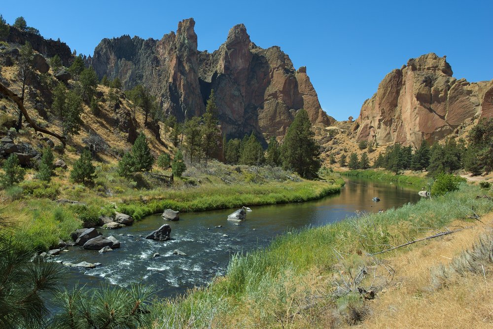 Washington State and Oregon