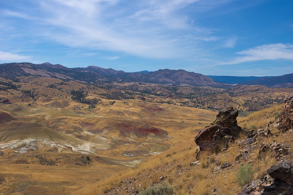 Washington State and Oregon