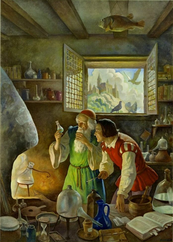 L'Alchimiste sous le regard des peintres